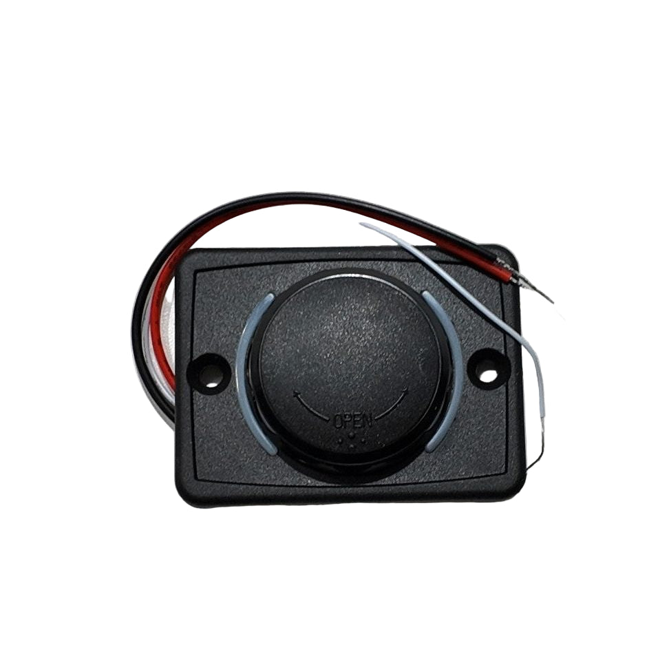 Flat Mount Black USB Power Point – Double‑Pole 10 A AC Outlet + USB‑A ...